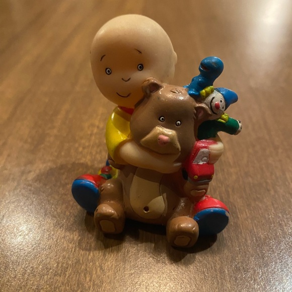 Playfully | Toys | Caillou Vintage Rubber Action Figure Playfully ...